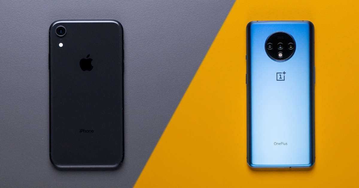 Compare Apple iPhone XR vs OnePlus 7t: Specs, Review | Techthirsty