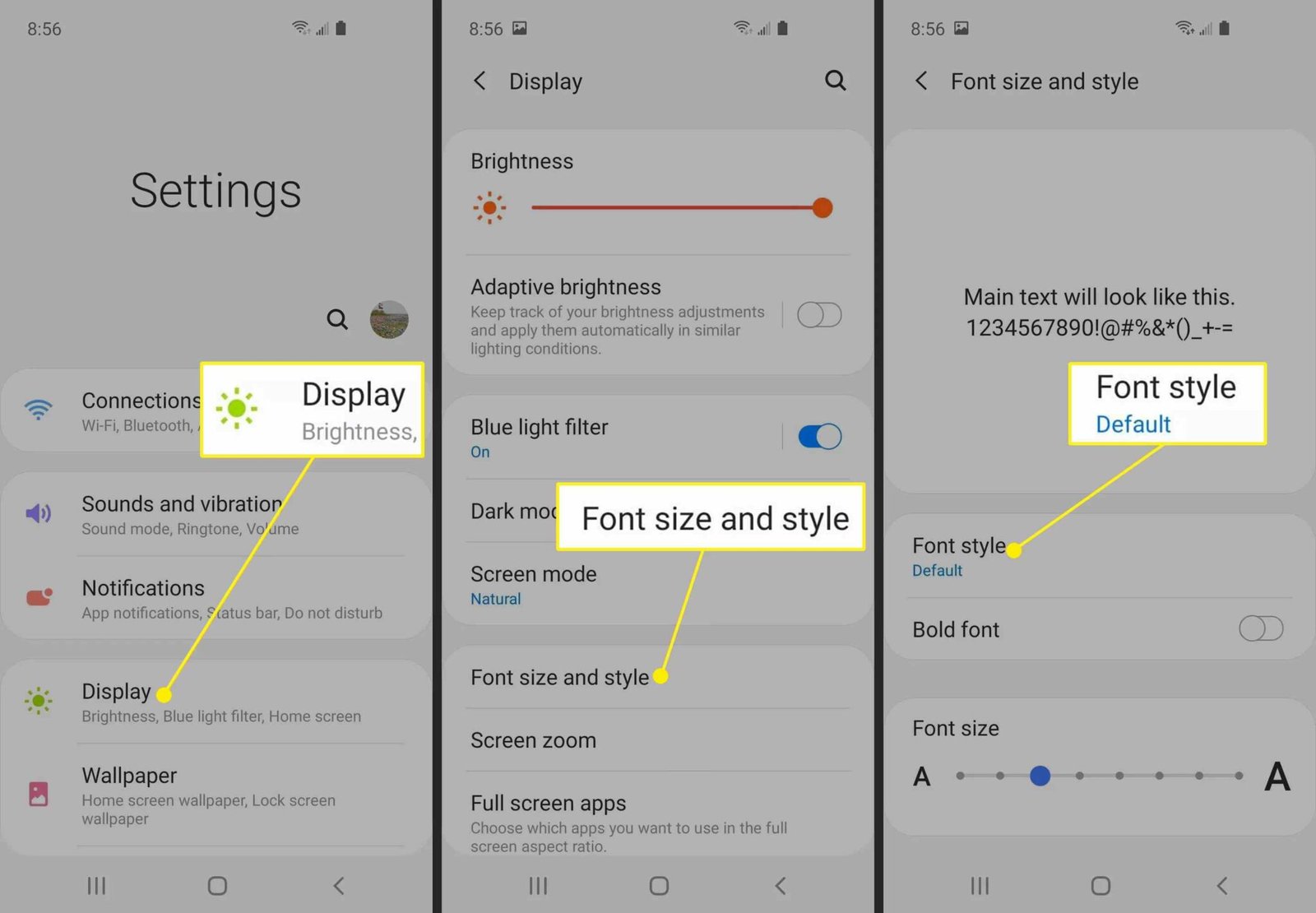 How To Change Writing Style In Phone In Four Different Ways 