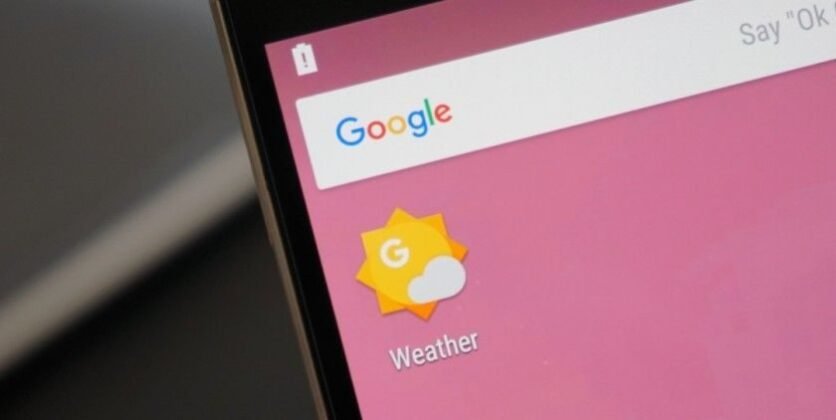 Add Google Weather App on Your Android Home Screen