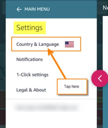 How to Change Language on Amazon App