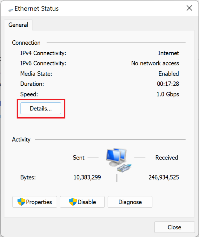Easy methods to check the MAC address on Windows 11
