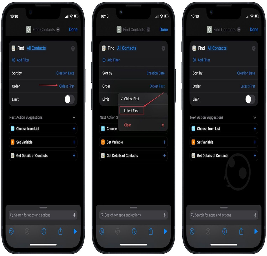 How to See Recently Added Contacts on iPhone using an In-Built App?