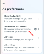 How to Clear Recent Ad Activity on Facebook