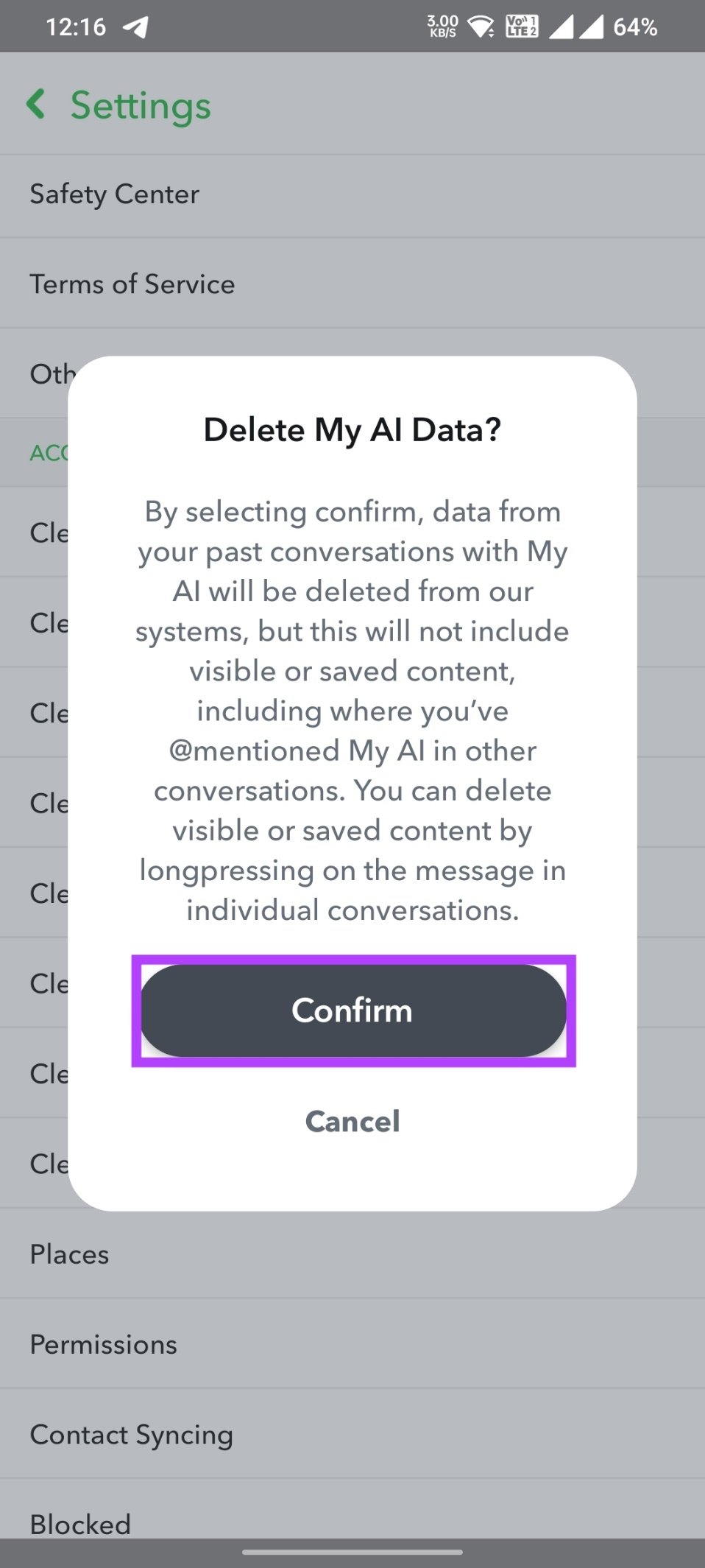 How to Get Rid of My AI on Snapchat in Two Different Ways?