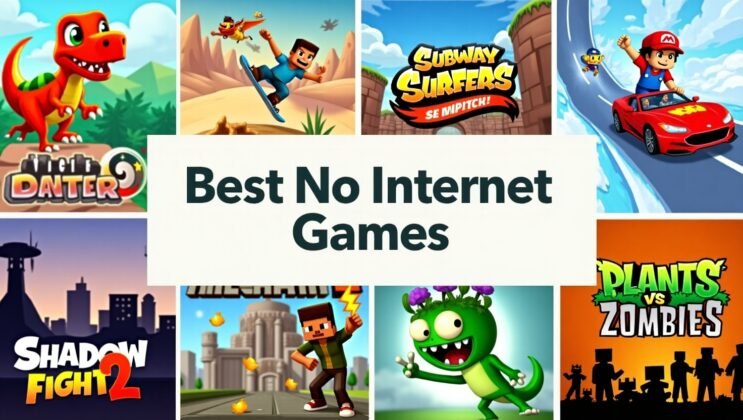 7 Best No Internet Games to Play Anytime (2025)